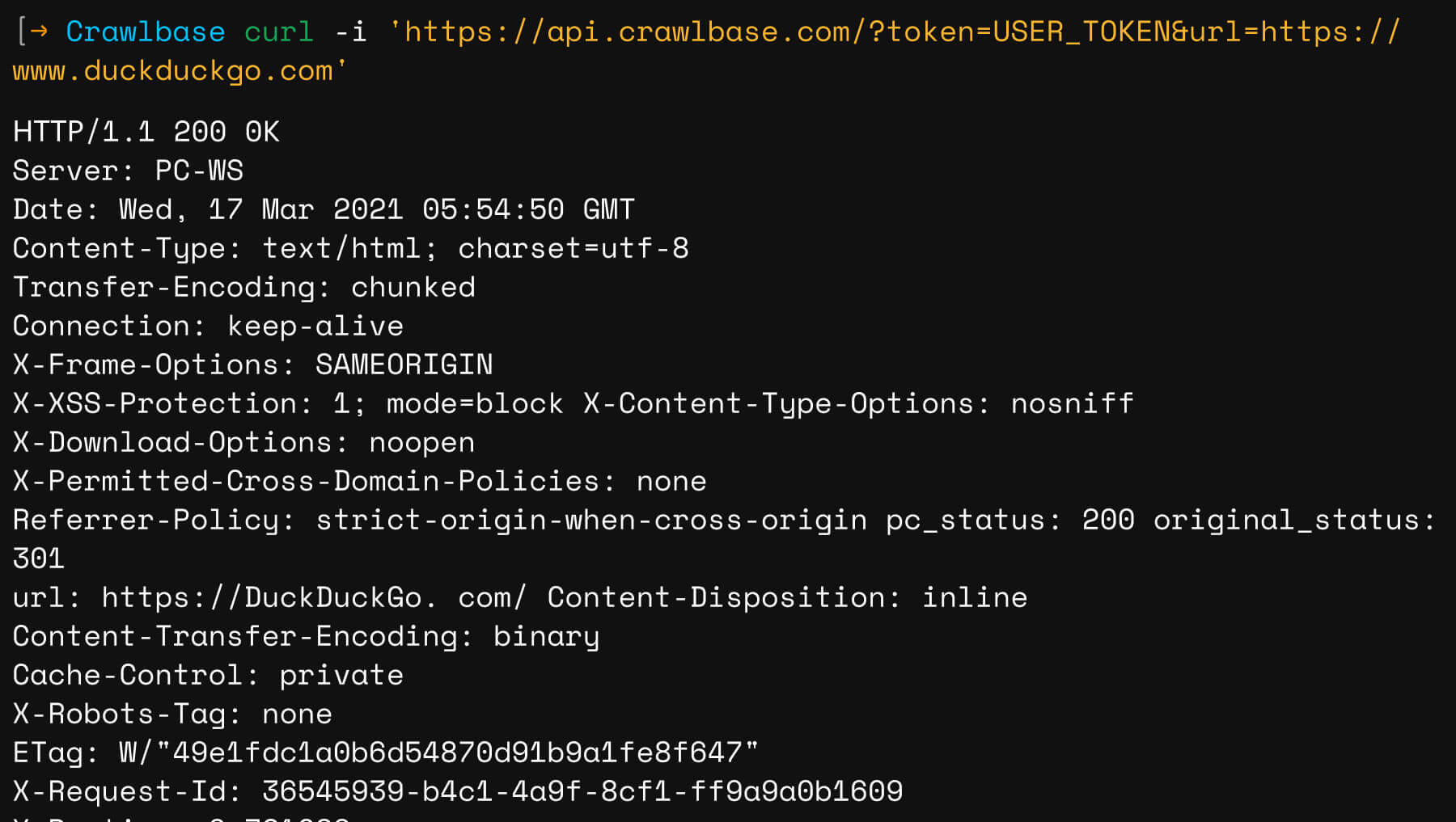 Extract DuckDuckGo Data with Crawlbase - Free Trial