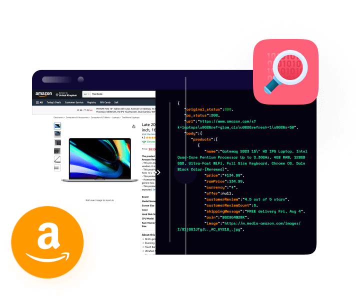 Amazon Scraper | Crawlbase